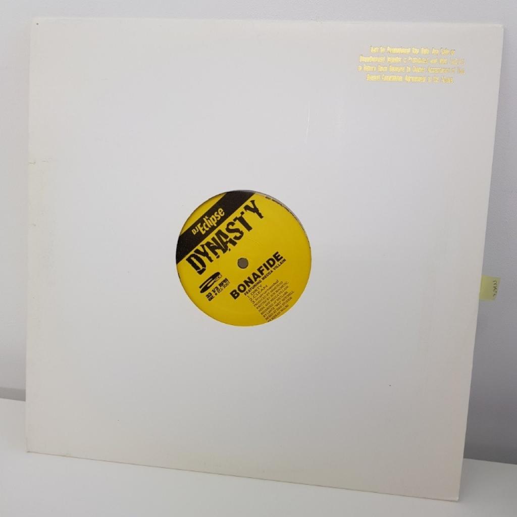 DJ ECLIPSE, dynasty, bonafide, featuring mecca villain, 12", ECL-2001