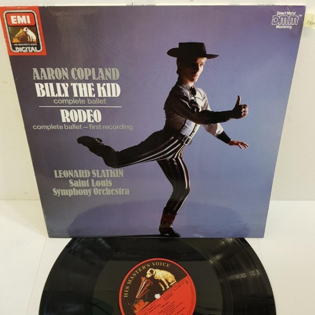 Aaron Copland, Leonard Slatkin, Saint Louis Symphony Orchestra ‎– Billy ...
