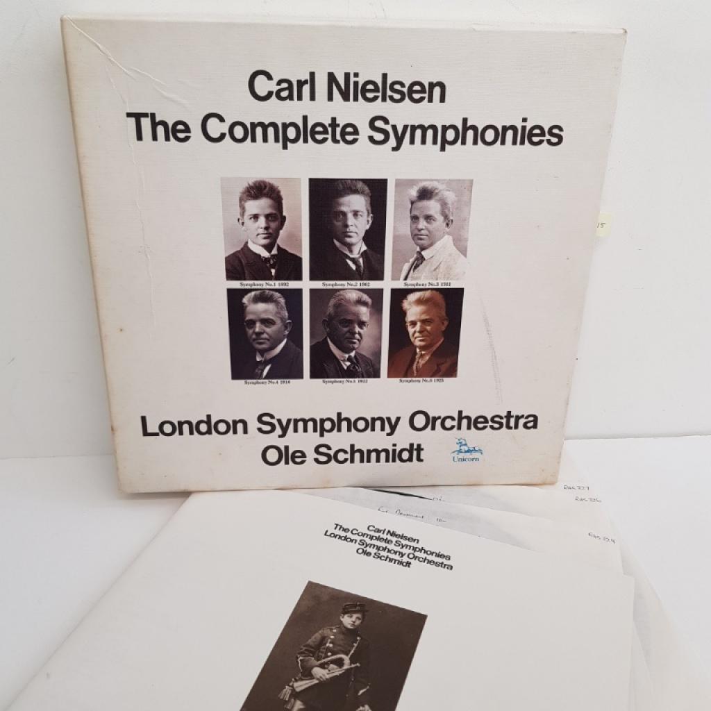 Carl Nielsen, The London Symphony Orchestra, Ole Schmidt ‎– The Complete Symphonies Symphonies ...