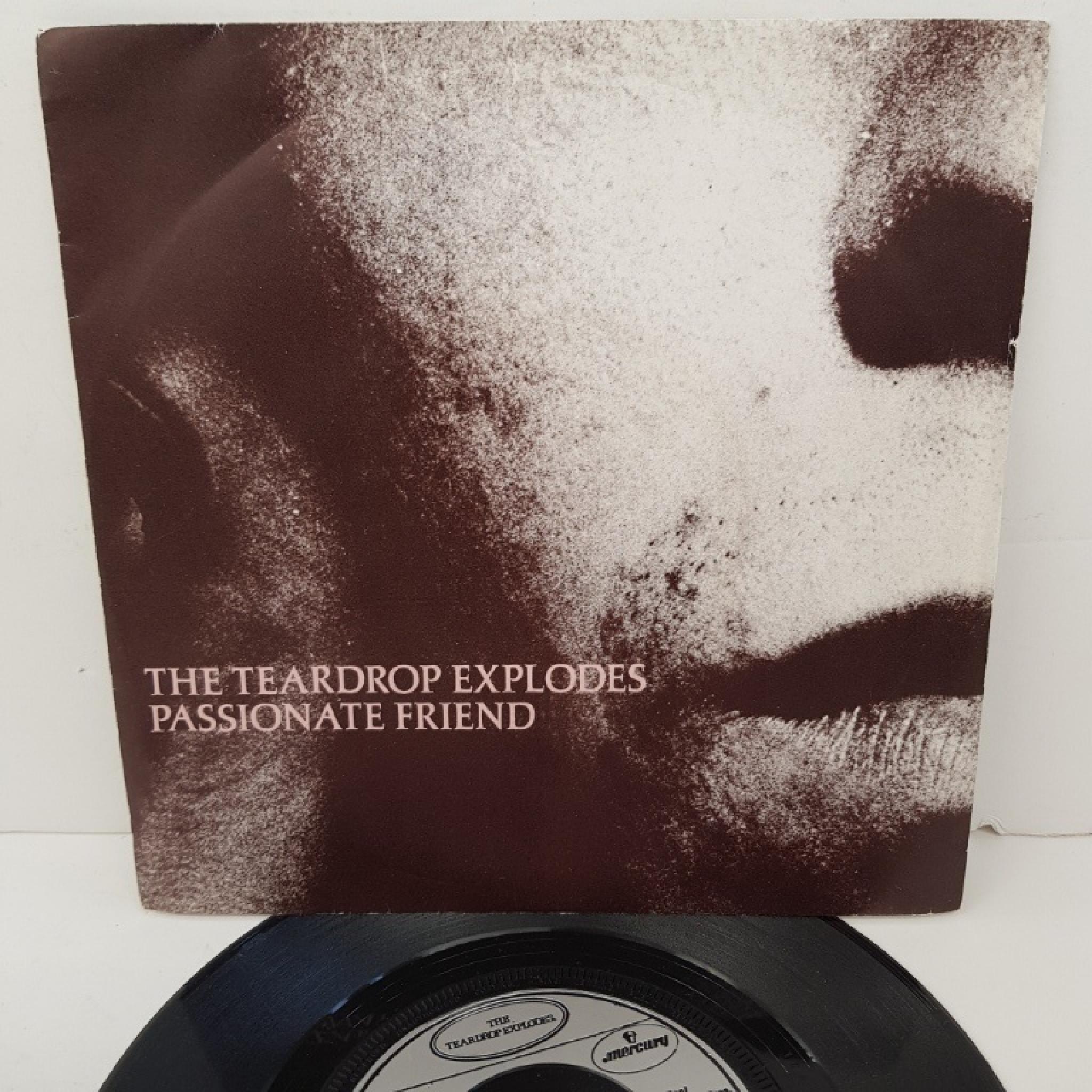 THE TEARDROP EXPLODES, passionate friend, B side christ versus warhol ...