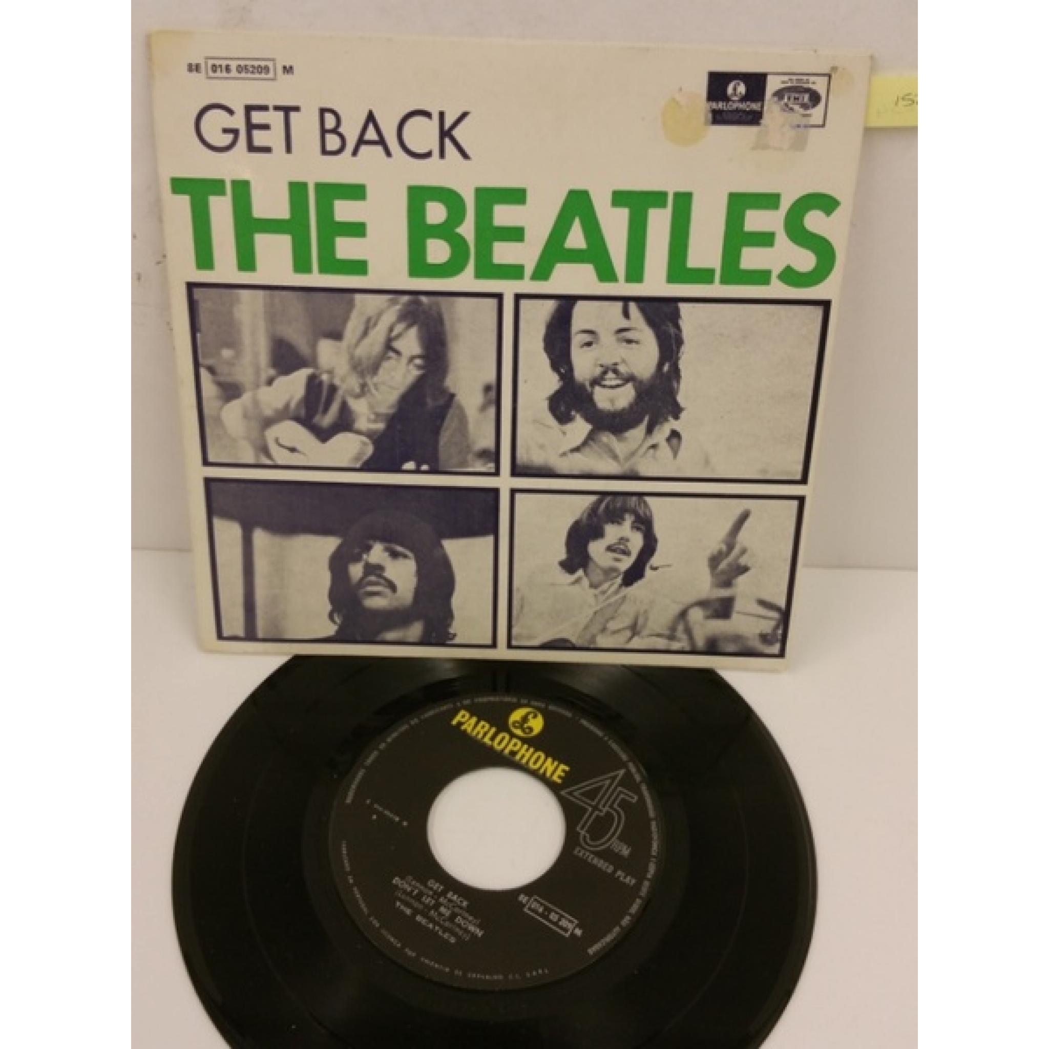 THE BEATLES get back, 7 inch single, 8E 016 05209