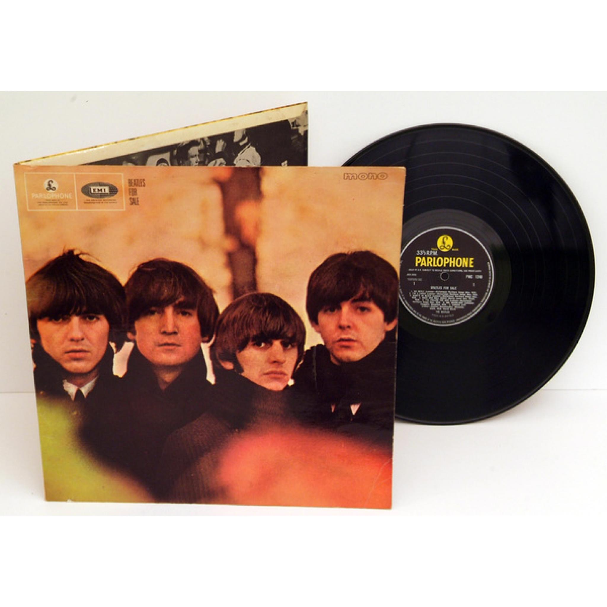 THE BEATLES for sale. UK MONO pressing on the YELLOW BLACK Parlophone ...