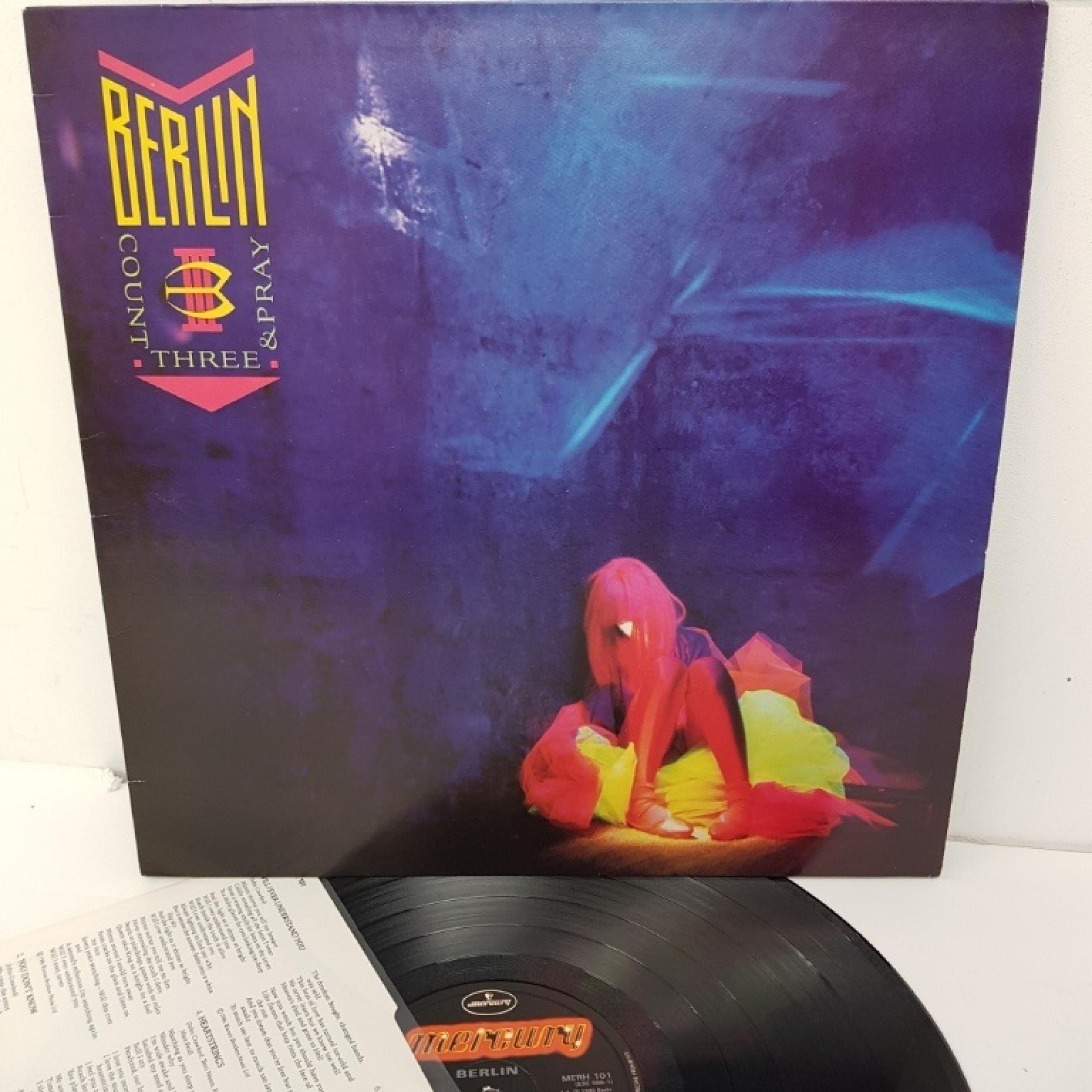 BERLIN, count three and pray, MERH 101, 12 inch LP