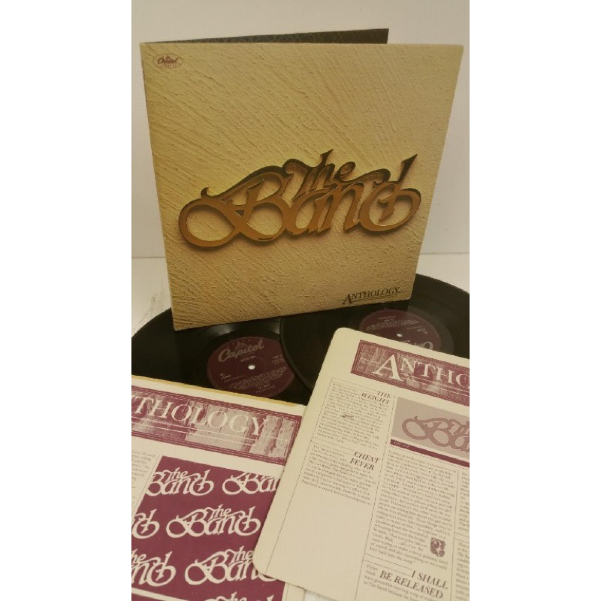 THE BAND anthology, gatefold, 2 x lp, E-STSP 19