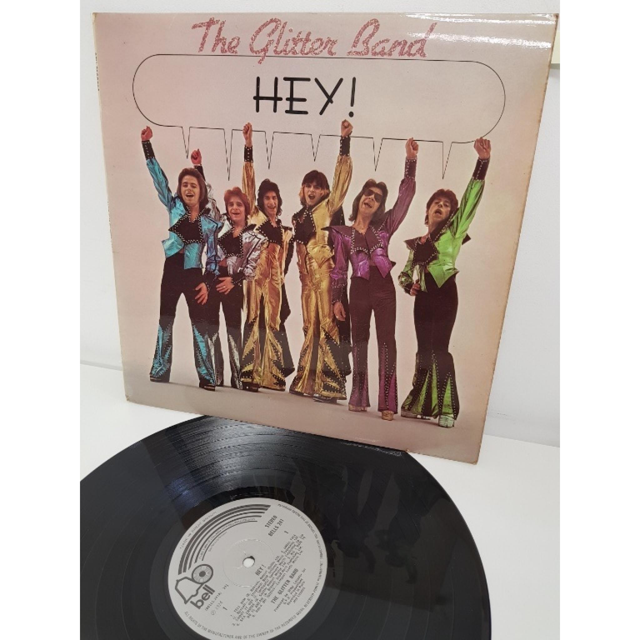 THE GLITTER BAND, hey!, BELLS 241, 12" LP