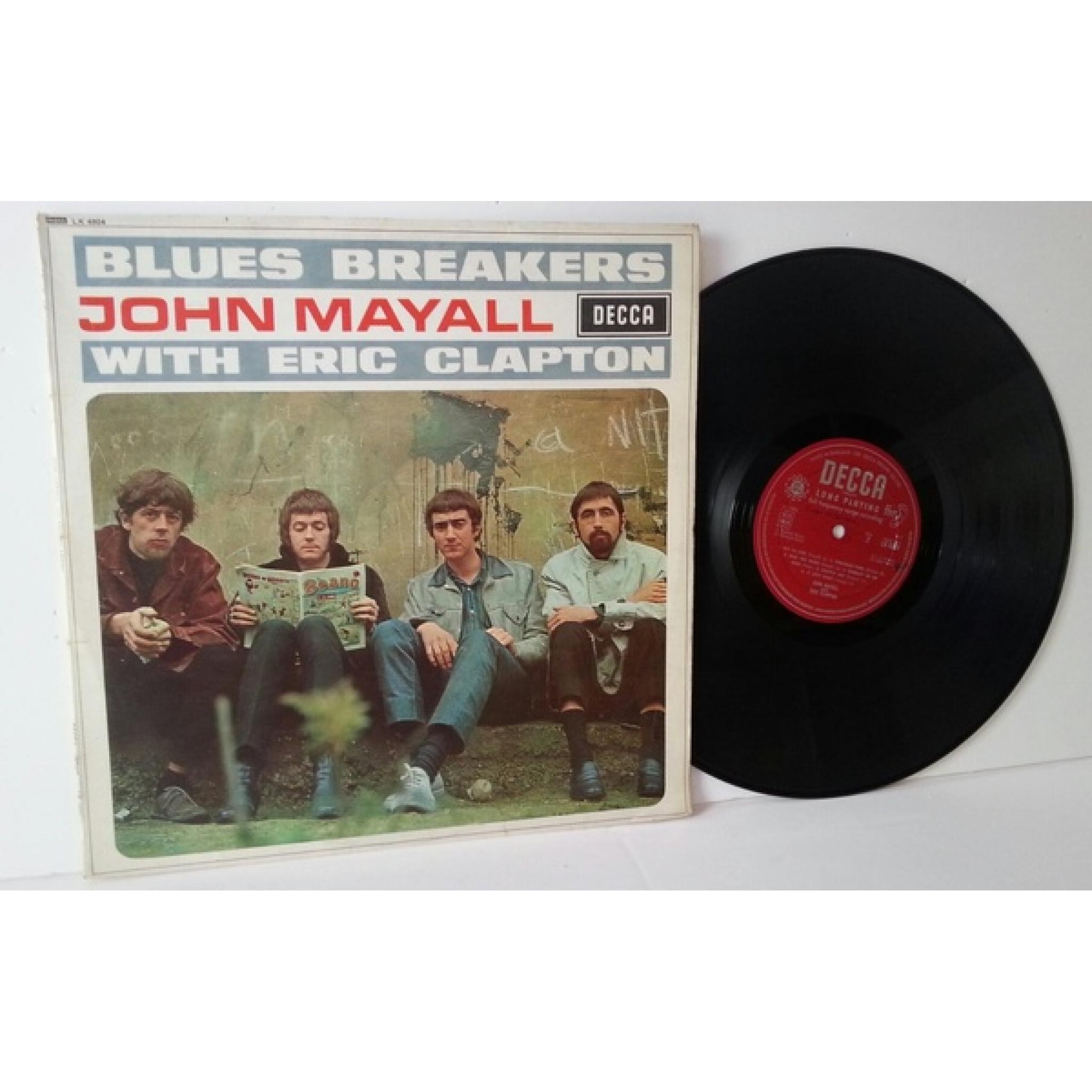 JOHN MAYALL WITH ERIC CLAPTON, John Mayall blues breakers with Eric Clapton