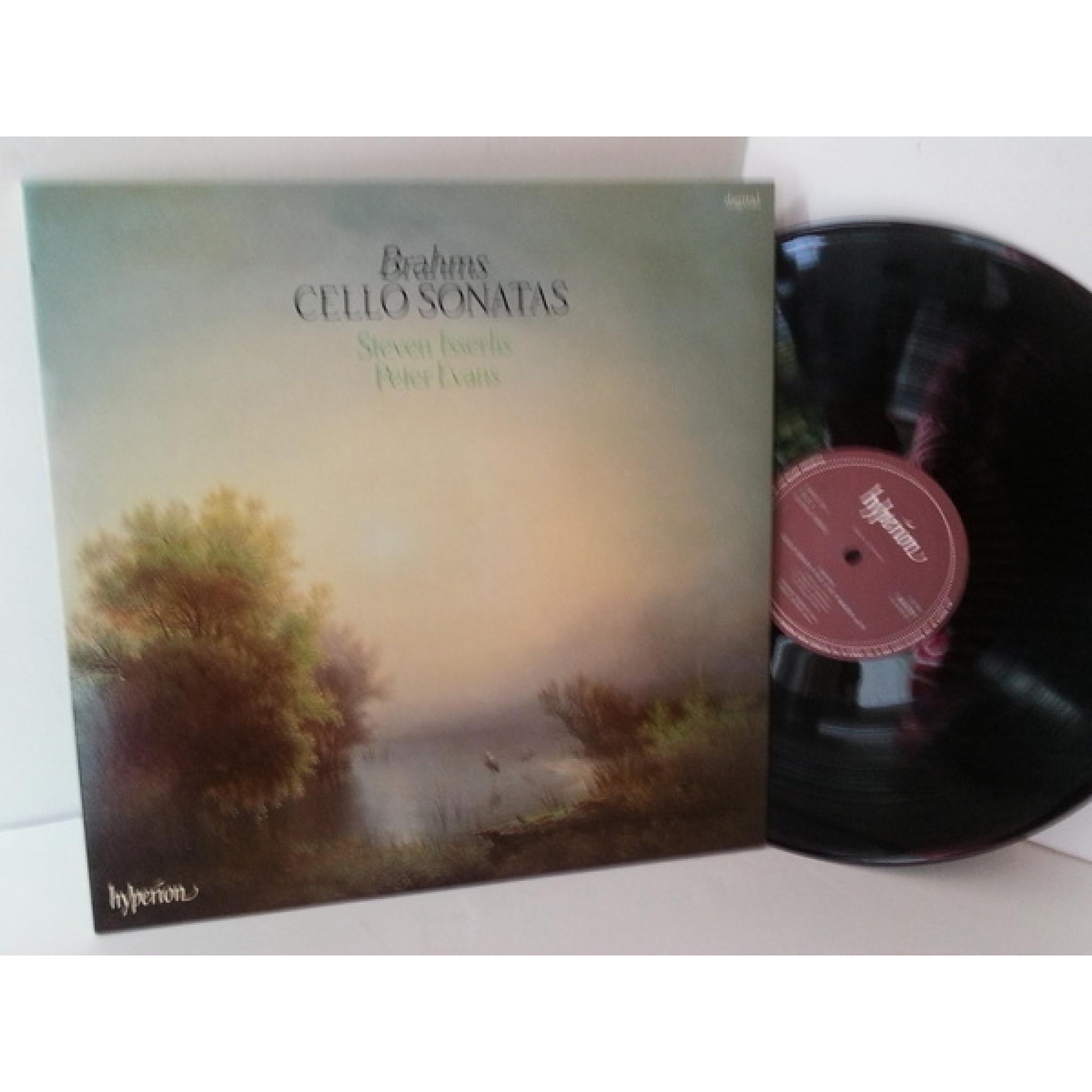 BRAHMS, STEVEN ISSERLIS, PETER EVANS cello sonatas DIGITAL, A 66159