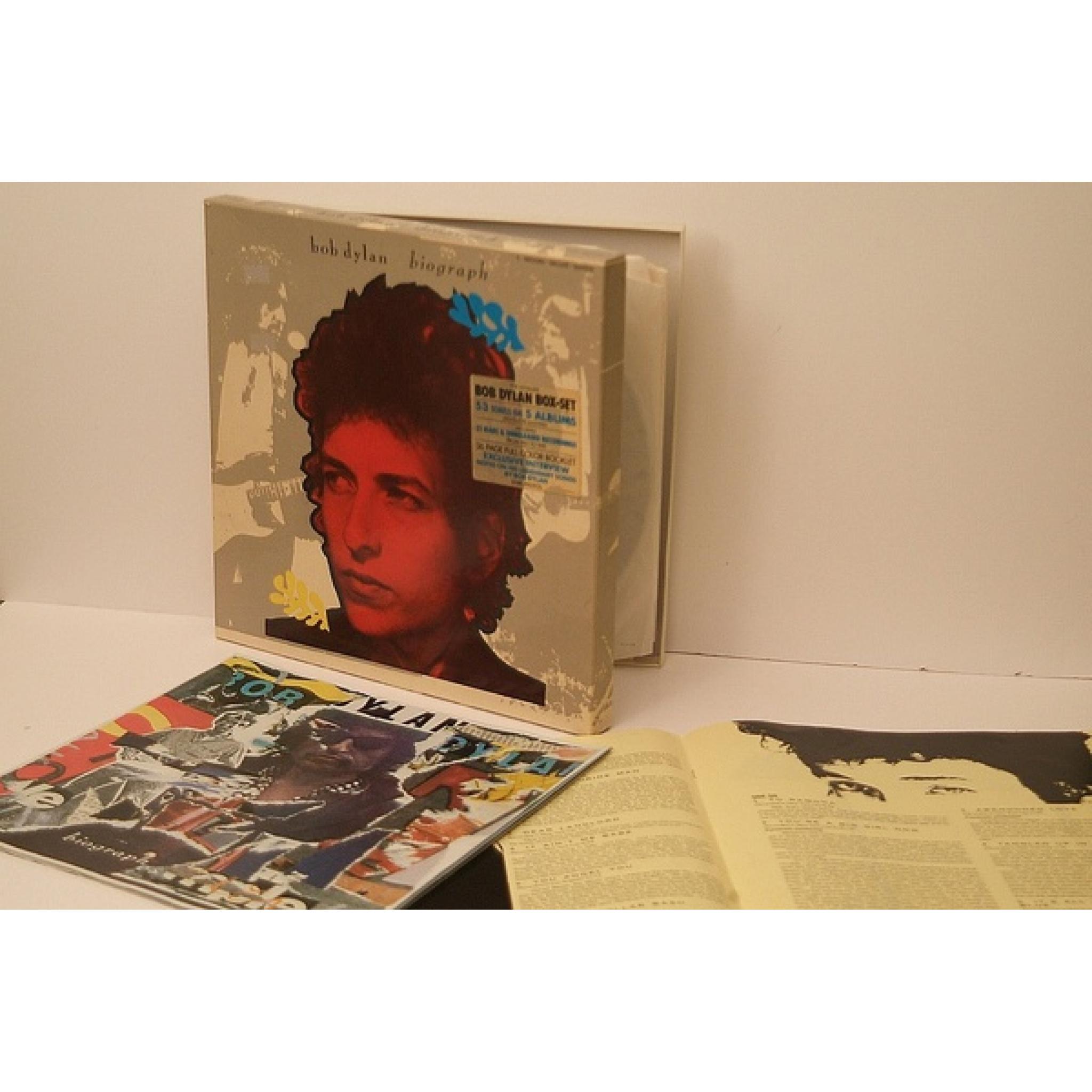 BOB DYLAN, The ultimate Bob Dylan. 5 ALBUM BOX SET WITH 2 BOOKLETS. Top copy....