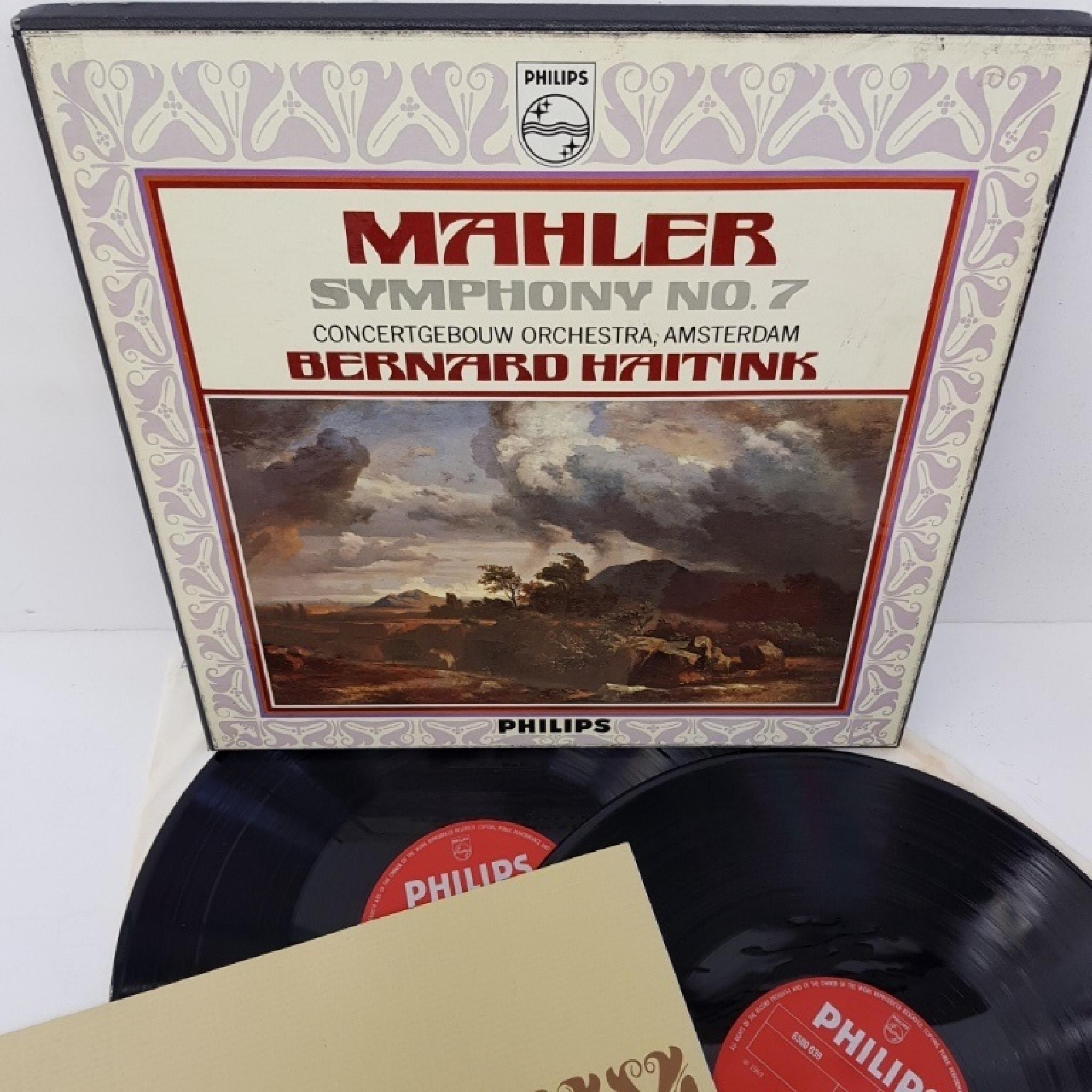 Mahler - Concertgebouw Orchestra, Amsterdam, Bernard Haitink ‎– Symphony N° 7, 6700 036, 2x12 ...