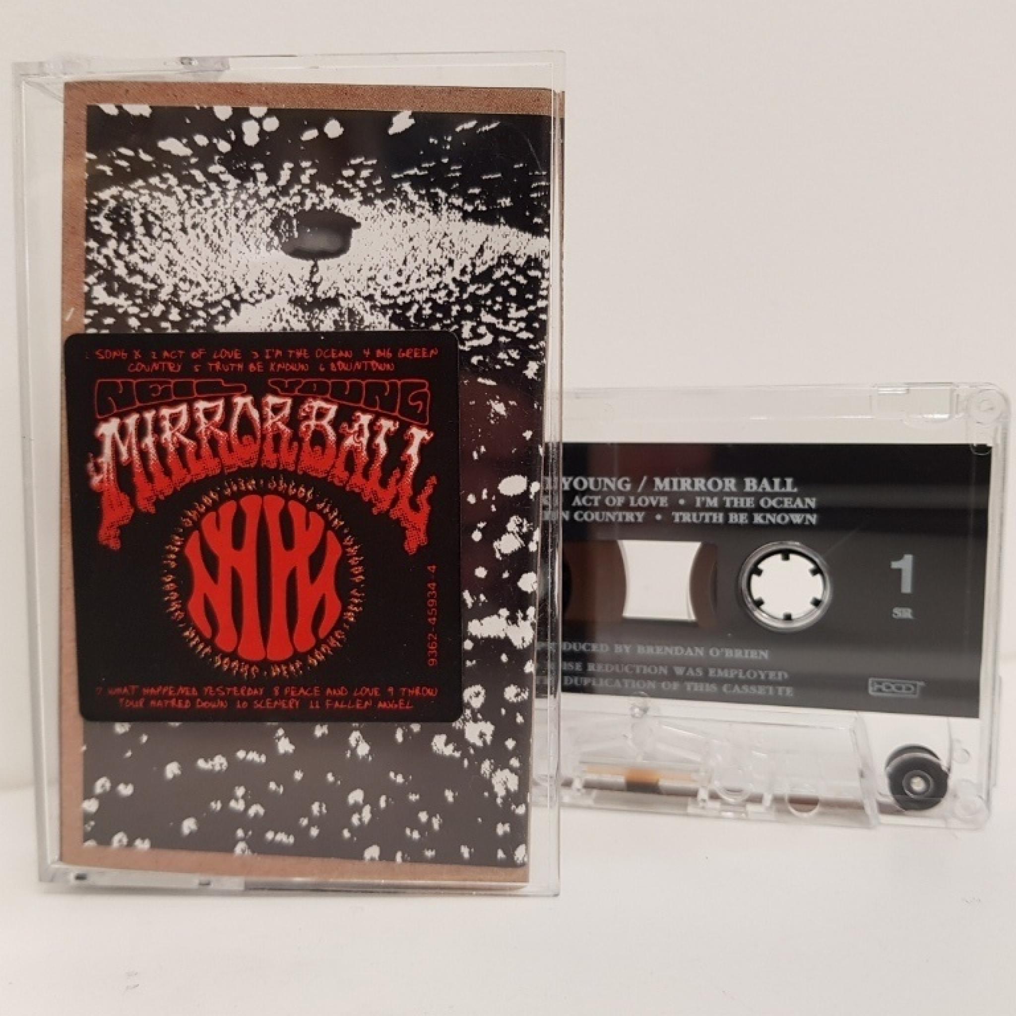 NEIL YOUNG, mirror ball, 9362-45934-4, Cassette