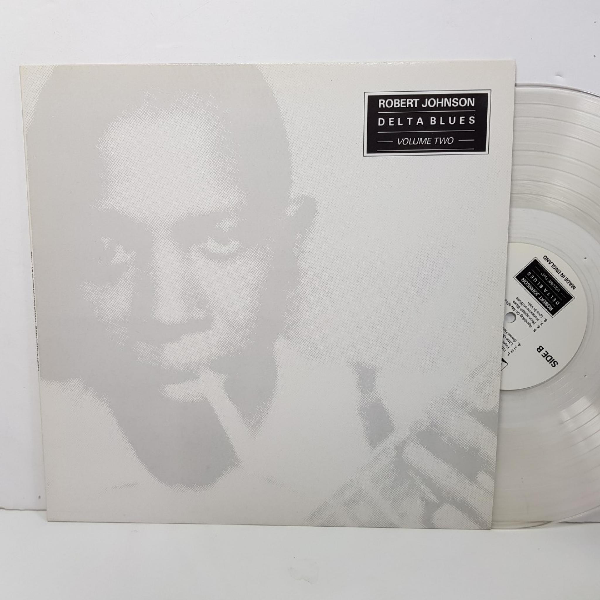 ROBERT JOHNSON - delta blues volume two. ALB1002, 12"LP CLEAR VINYL