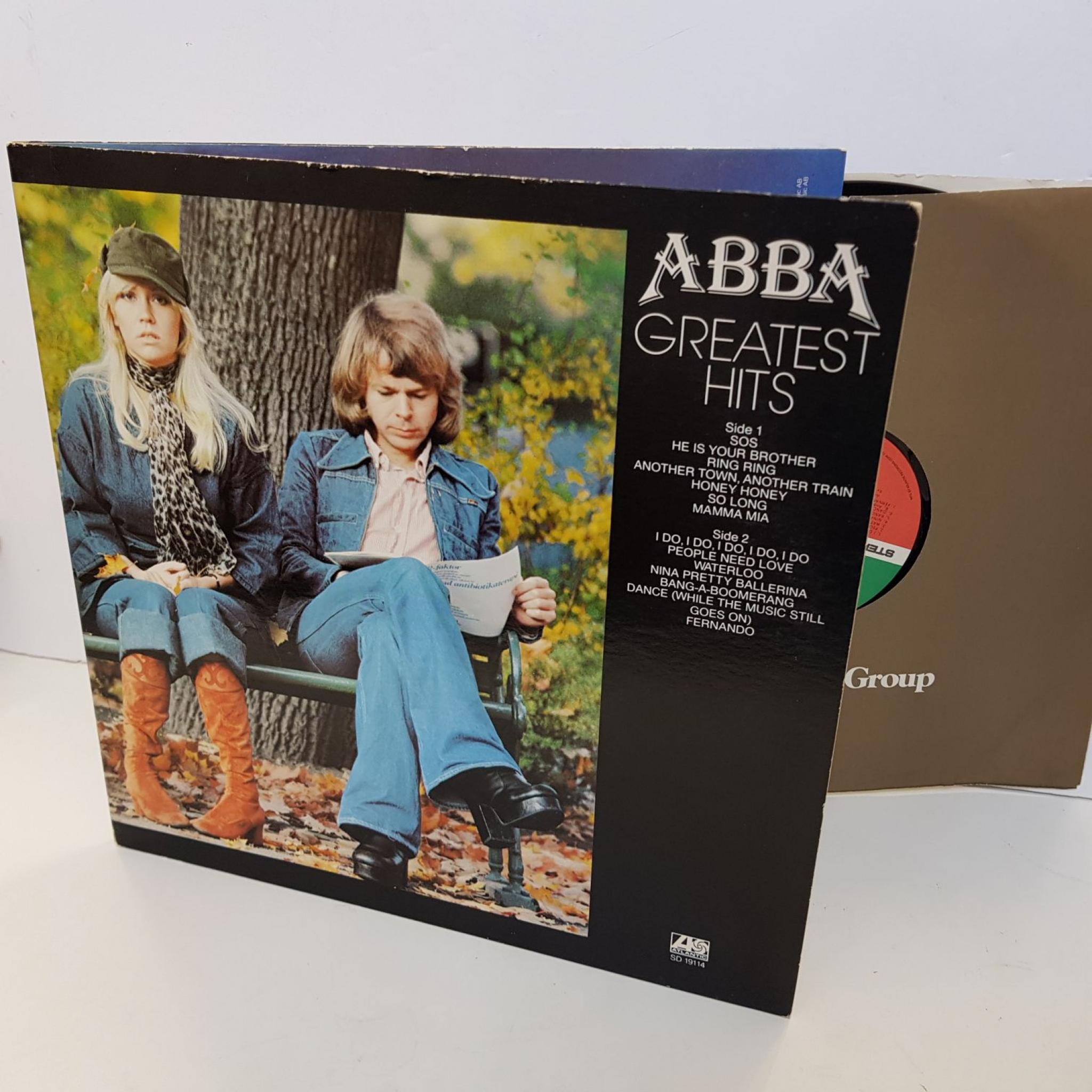 ABBA greatest hits. SD19114. 12" vinyl LP