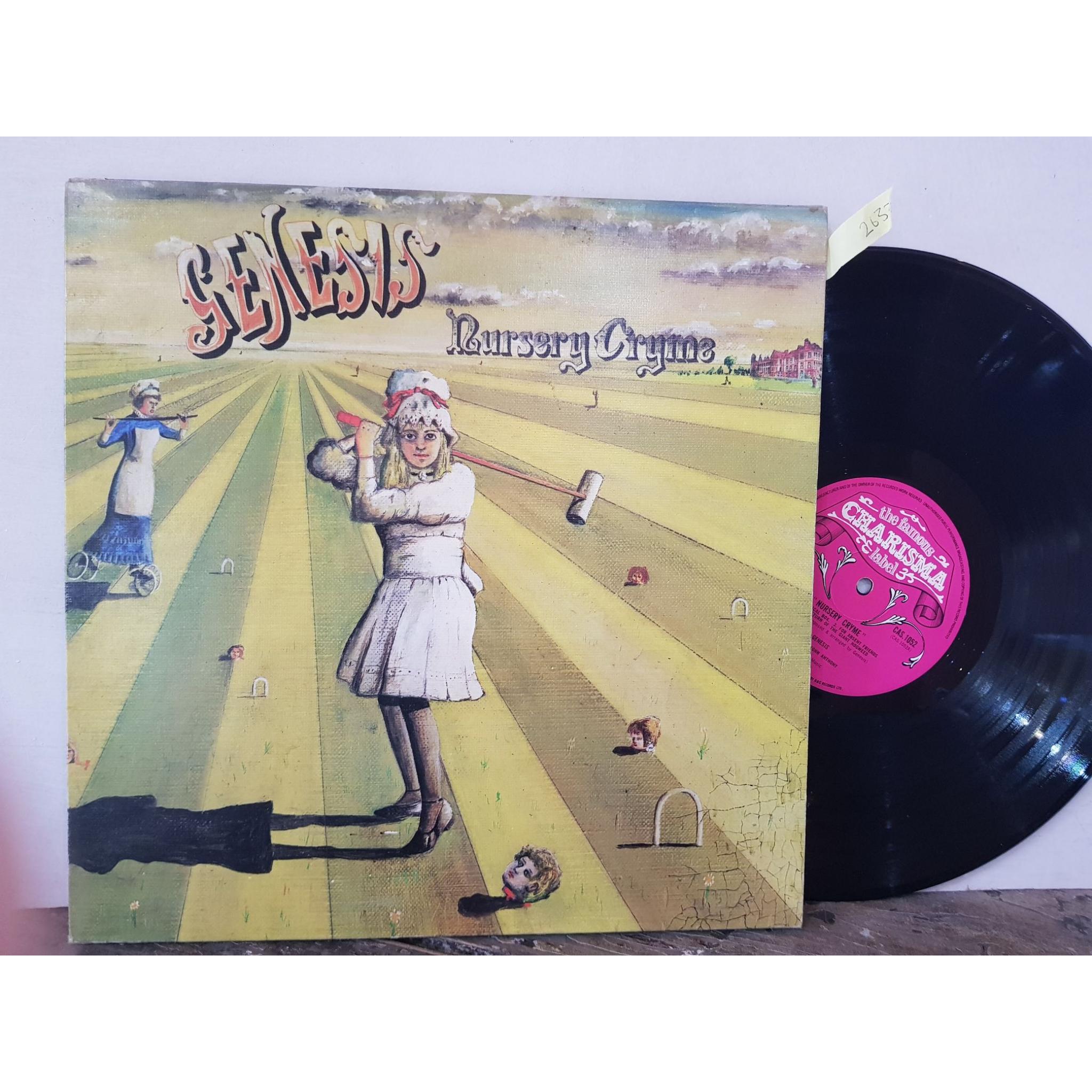 GENESIS Nursery cryme, 12" vinyl LP. CAS1052