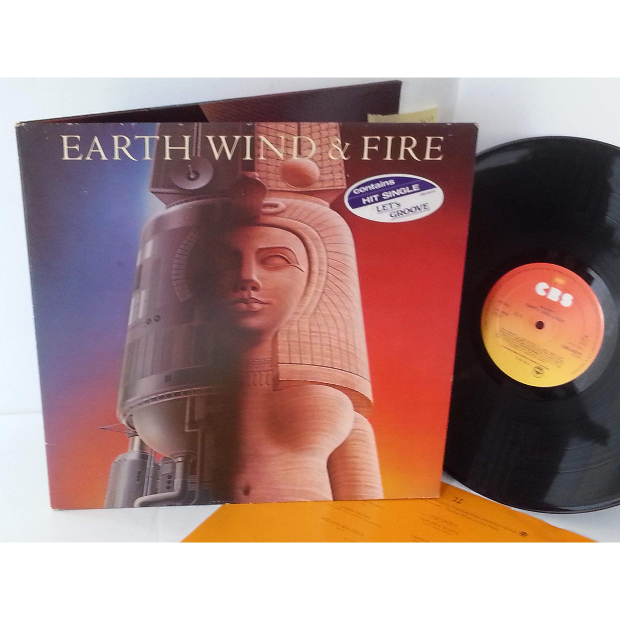 EARTH WIND & FIRE raise, gatefold, CBS 85272. 1981