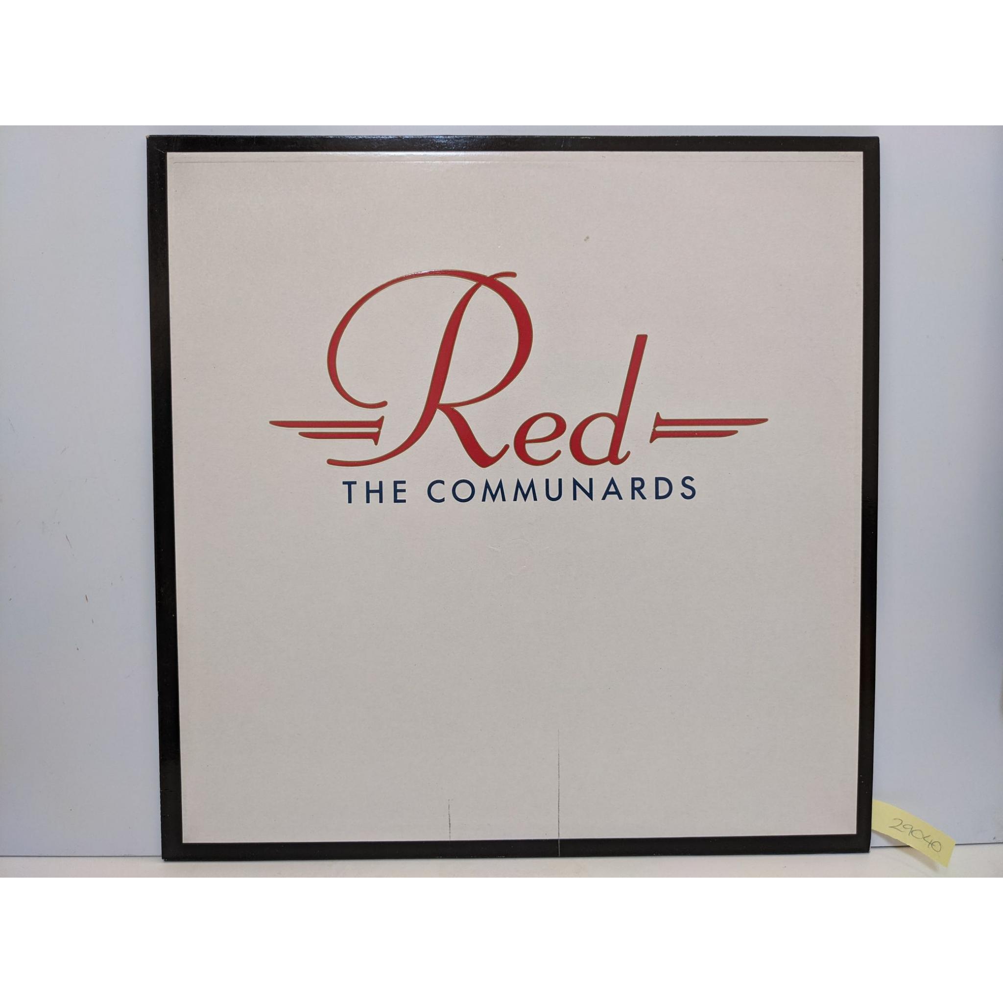 THE COMMUNARDS Red, 12" vinyl LP. LONLP39