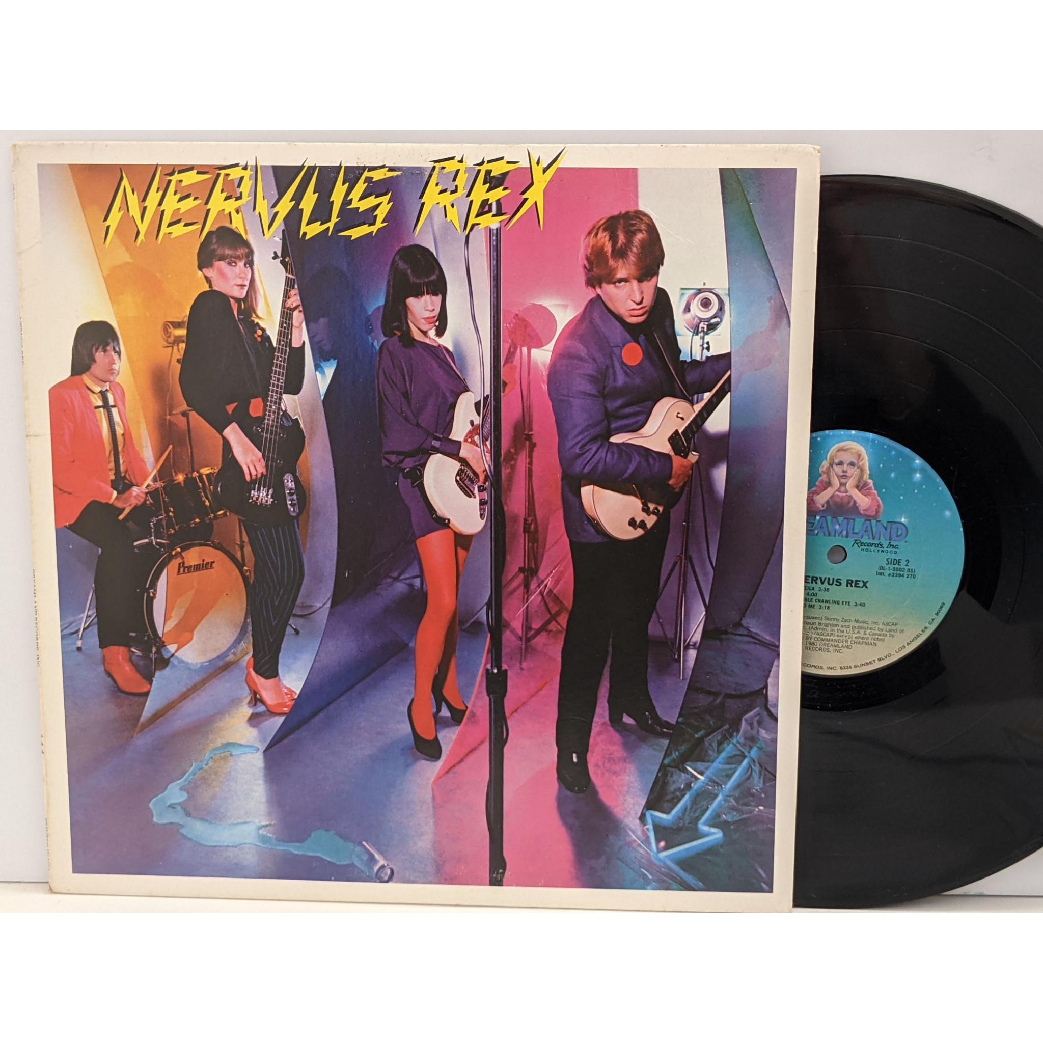 NERVUS REX Nervus rex 12" vinyl LP. DL15002