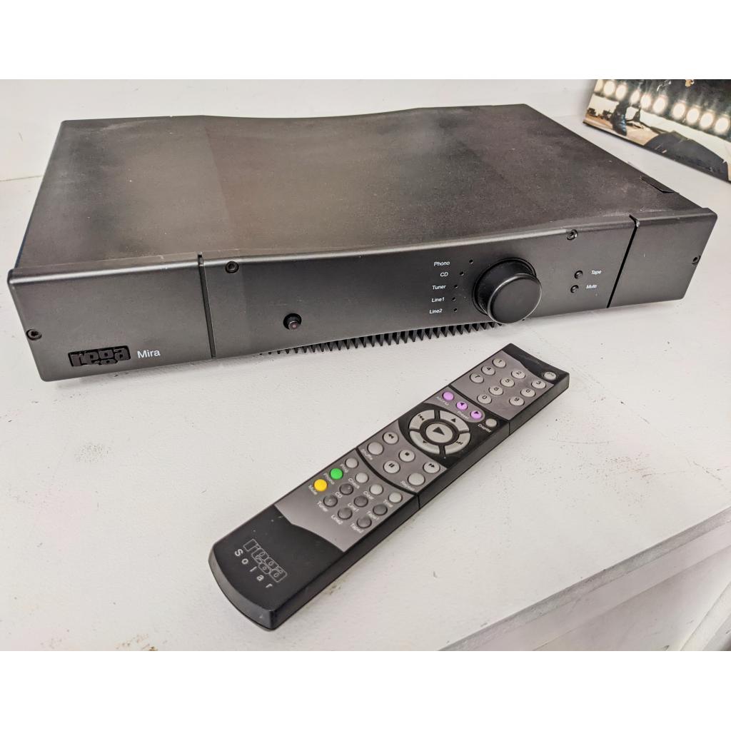 REGA MIRA AMPLIFIER. WITH SOLAR REMOTE CONTROL