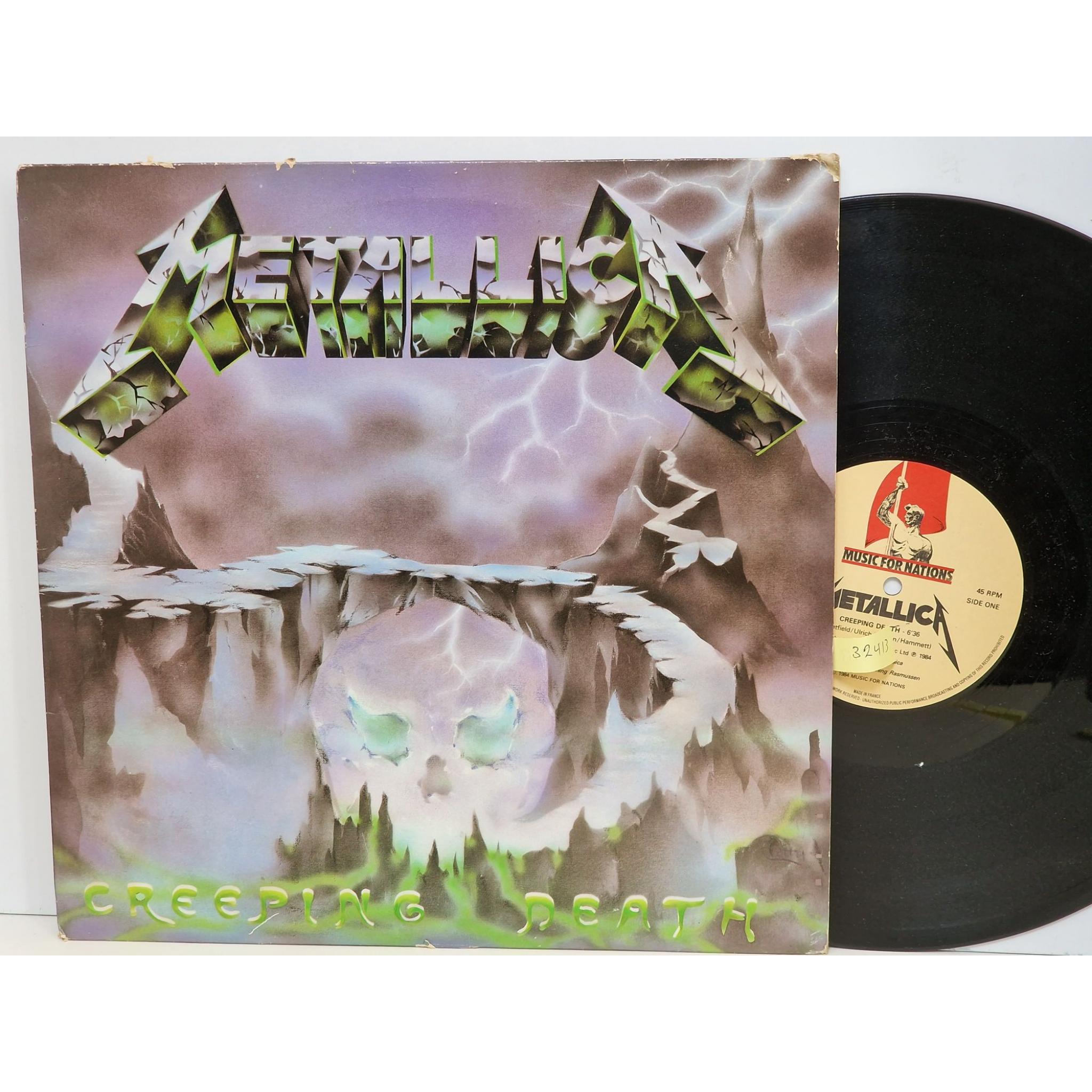 METALLICA Creeping death 12" single. 12KUT112