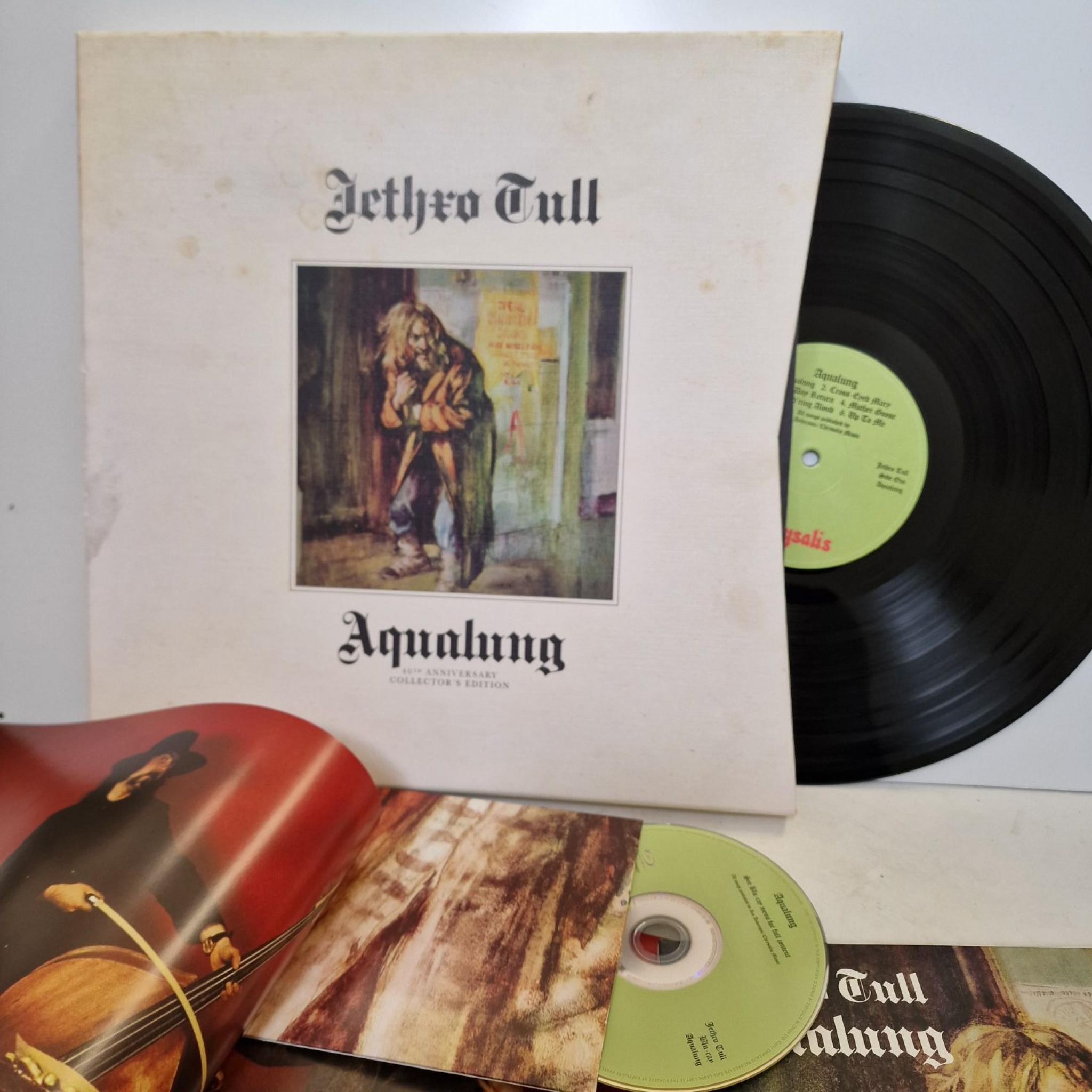 JETHRO TULL Aqualung 40th anniversary edition box set 12" vinyl LP, 4x ...