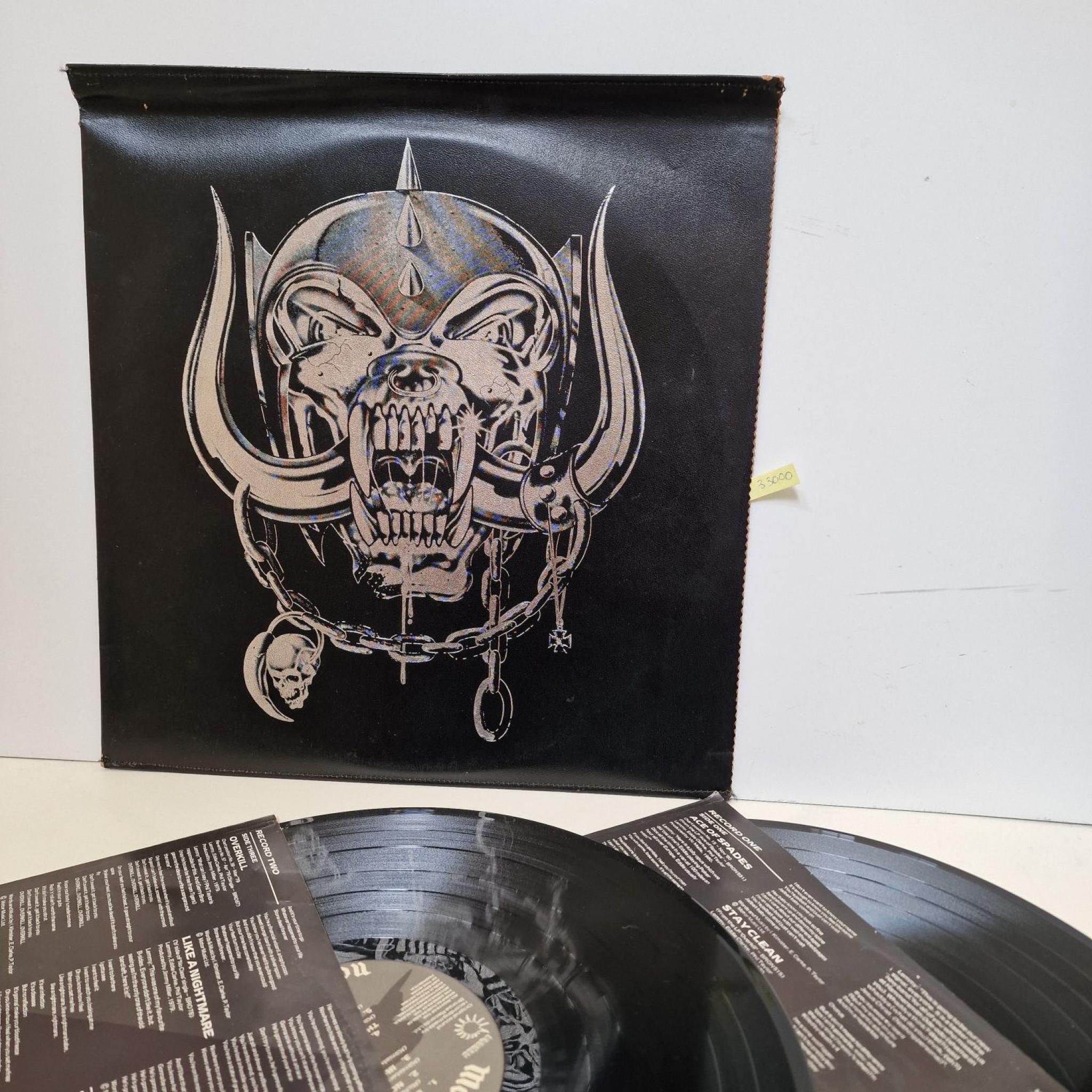 MOTORHEAD No remorse 2x12" limited edition vinyl LP. MOTOR1