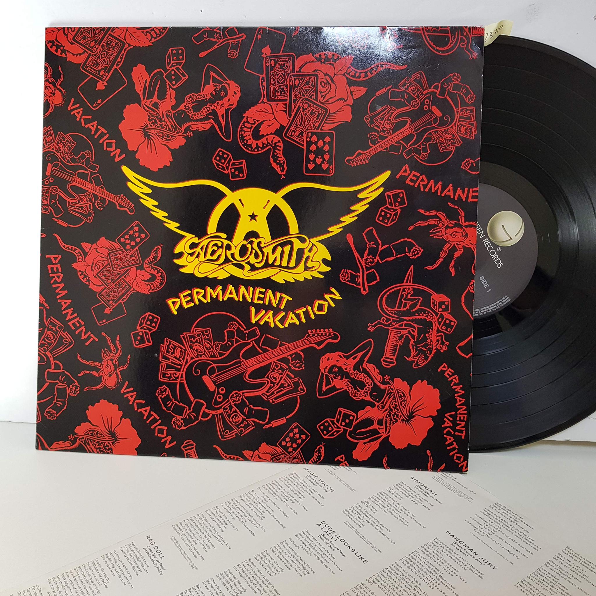 AEROSMITH - permanent vacation. WX126, 12"LP
