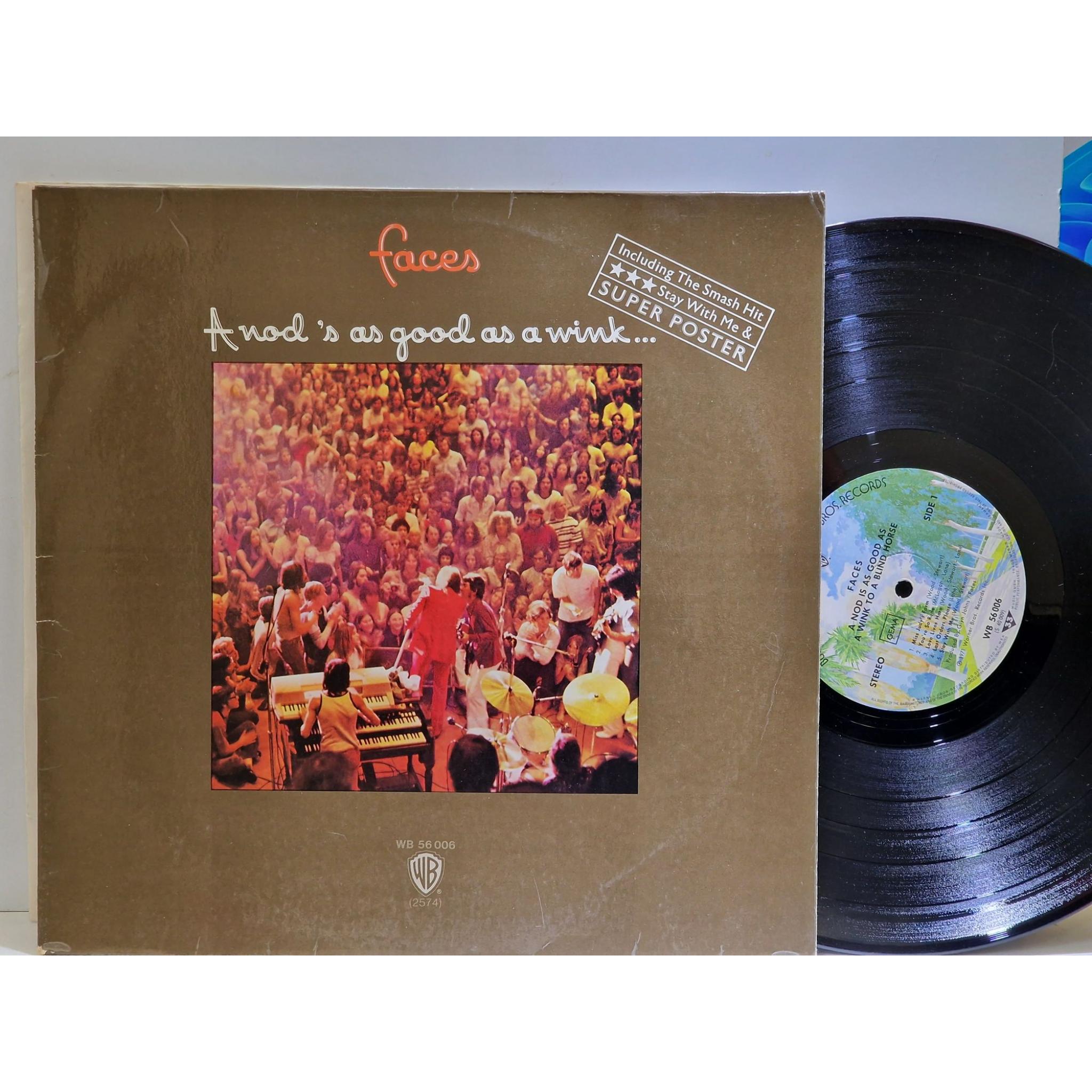 FACES A Nod Is As Good As A Wink...To A Blind Horse 12" vinyl LP. WB56006