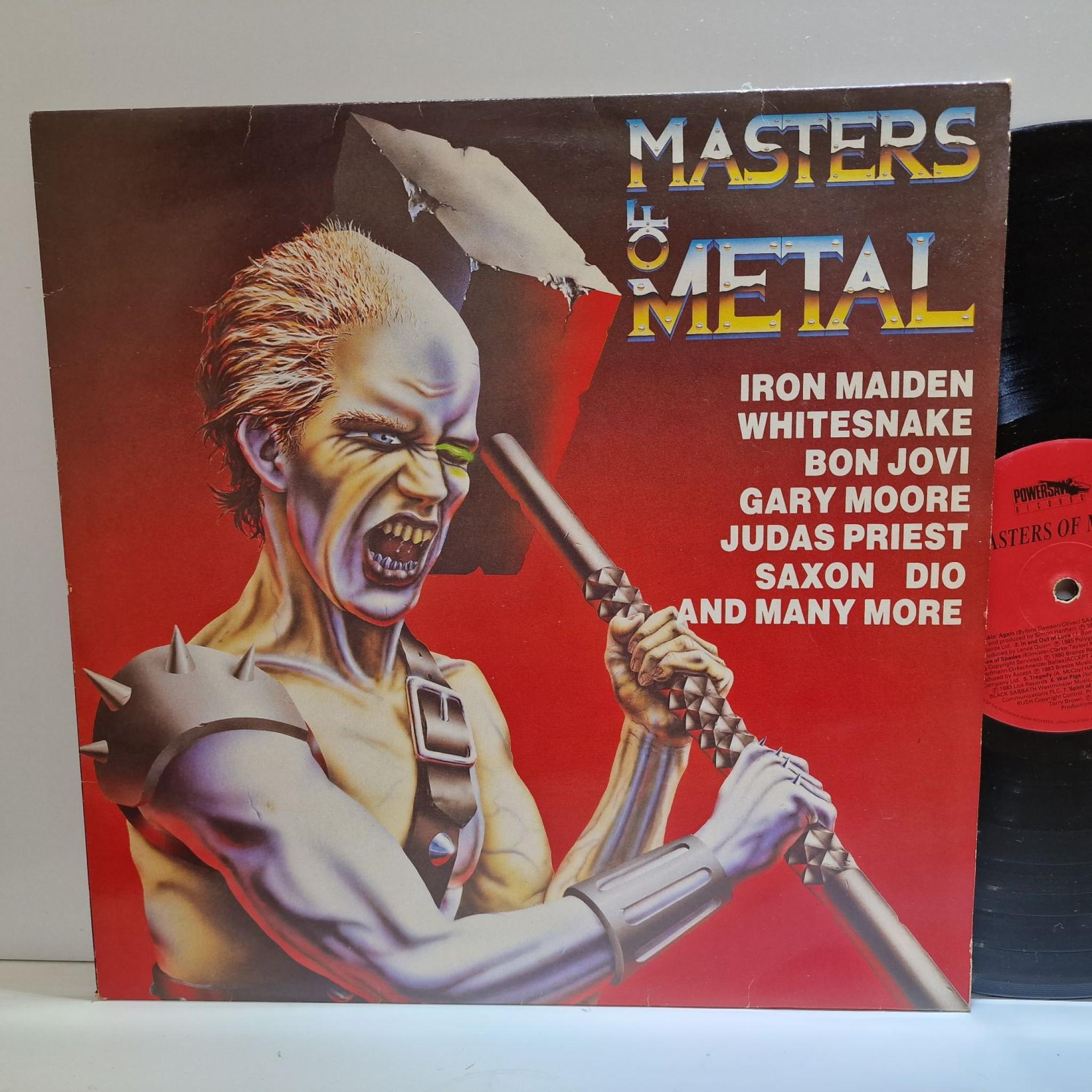 VARIOUS FT. IRON MAIDEN, BON JOVI, JUDAS PRIEST, SAXON DIO Masters of ...