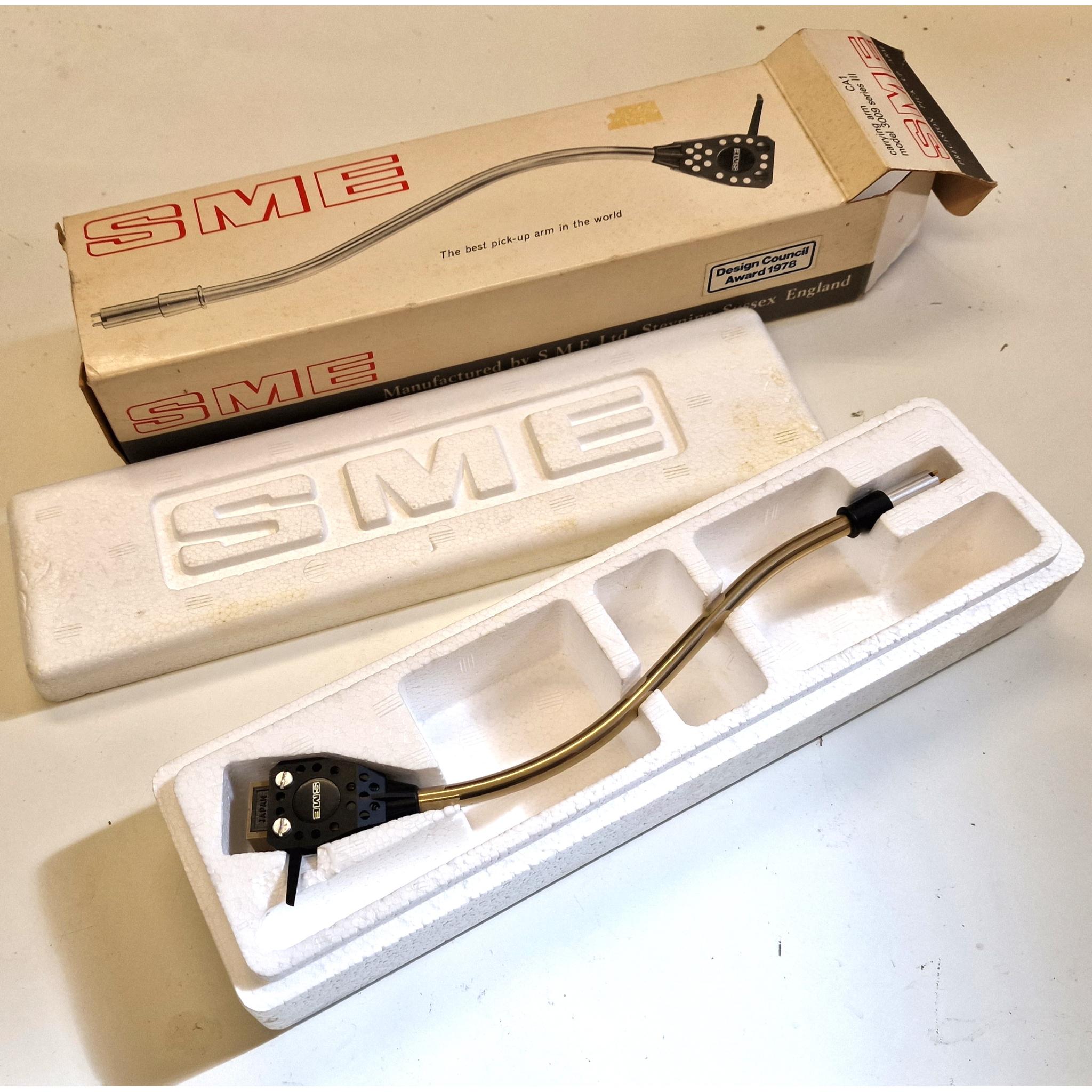 SME Carrying Arm (CA1) Model 3009 Series III with GLANZ MF cartridge MFG 61.