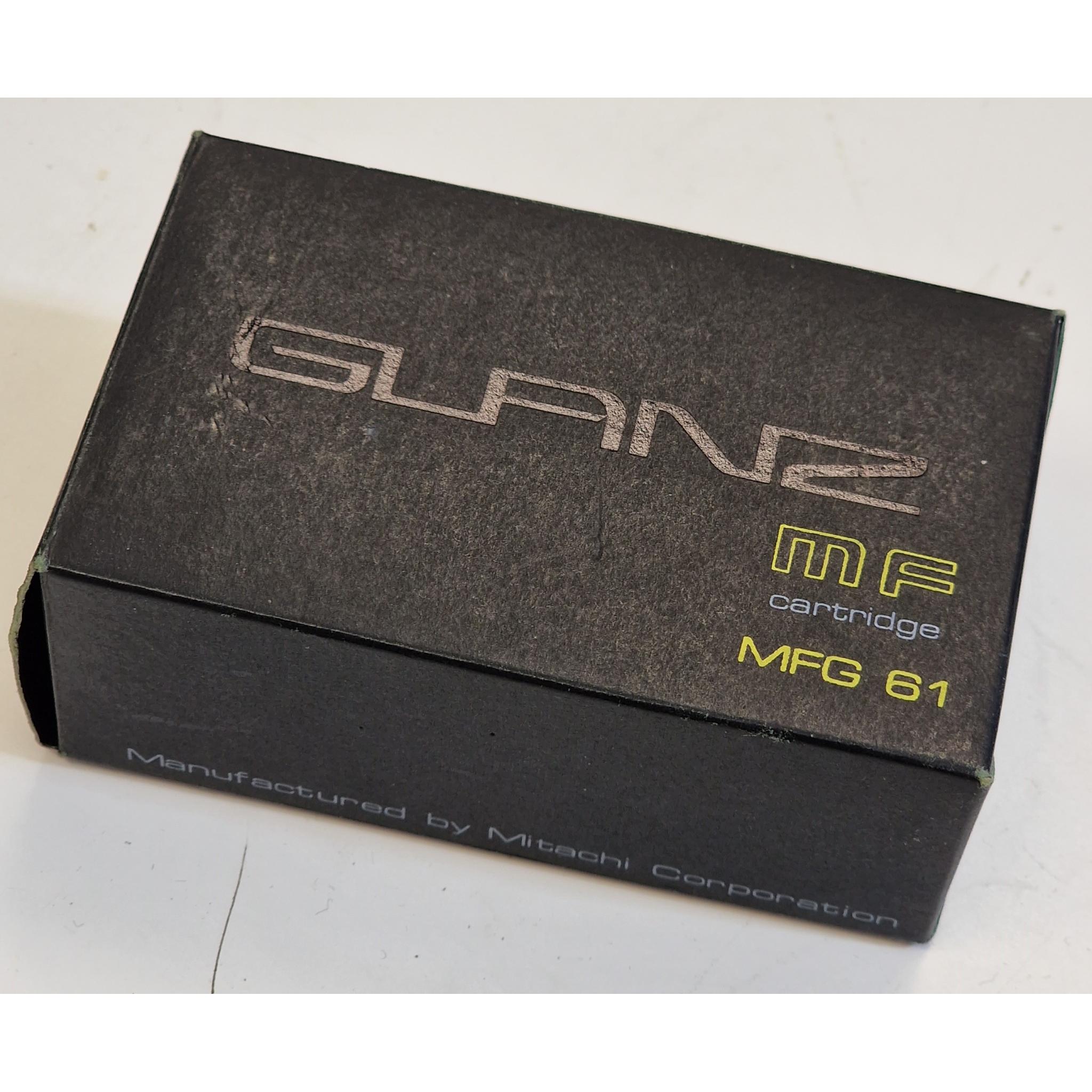 GLANZ MF cartridge MFG 61. Manufactured by Mitachi Corporation.