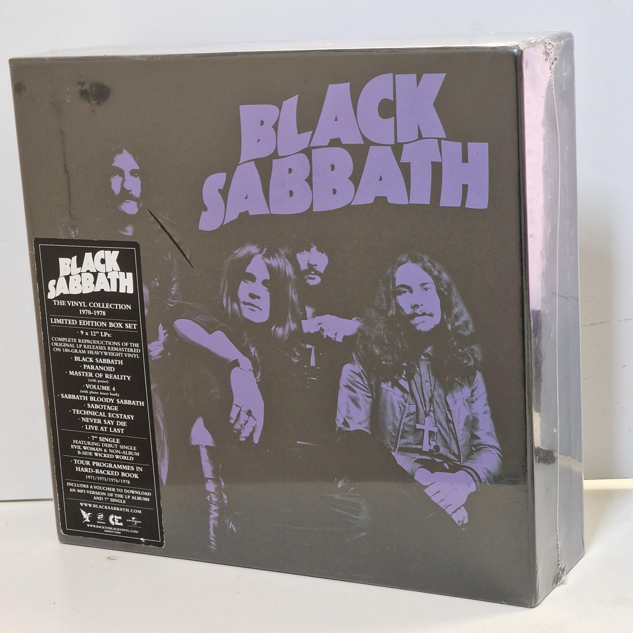 BLACK SABBATH The Vinyl Collection 1970-1978 Limited Edition Box Set 9x ...