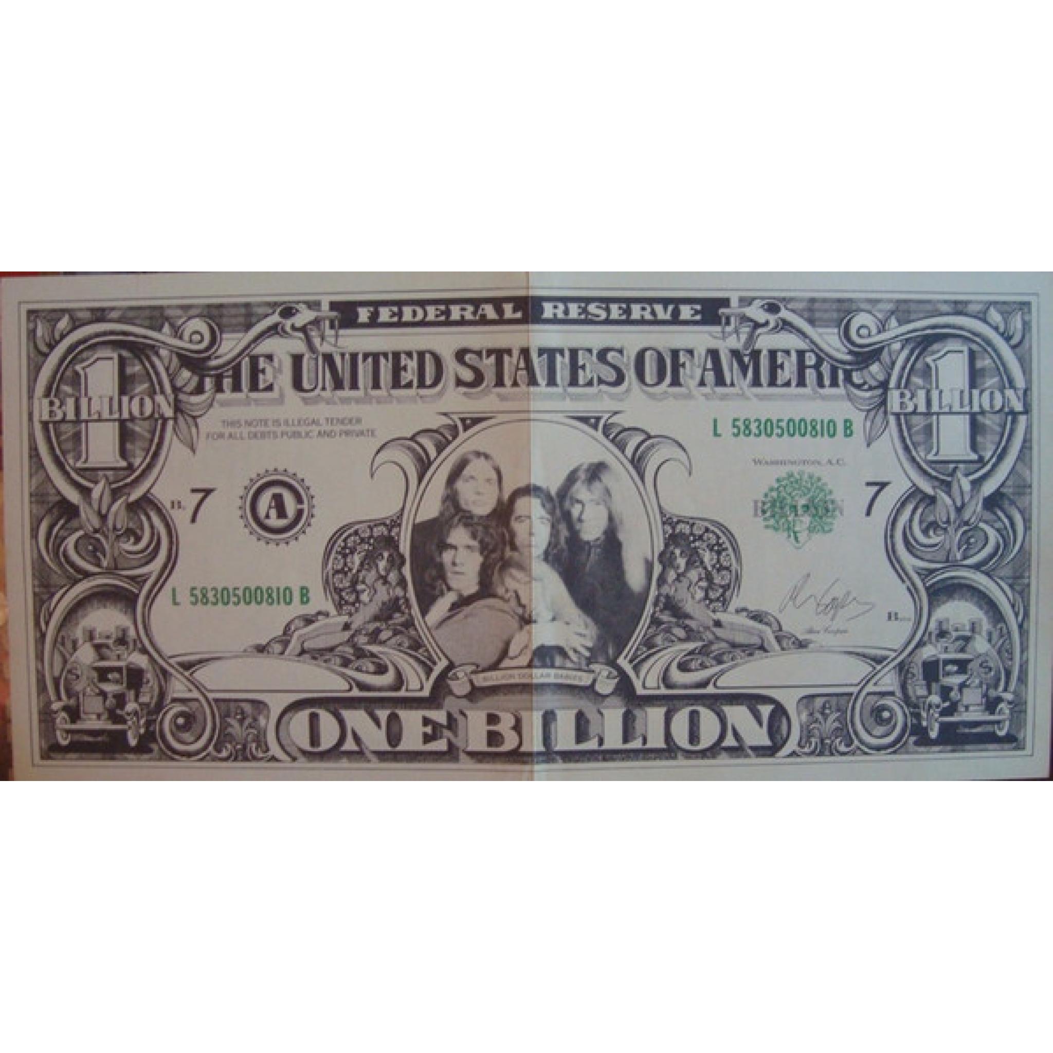 ALICE COOPER billion dollar babies K56013 With dollar bill insert