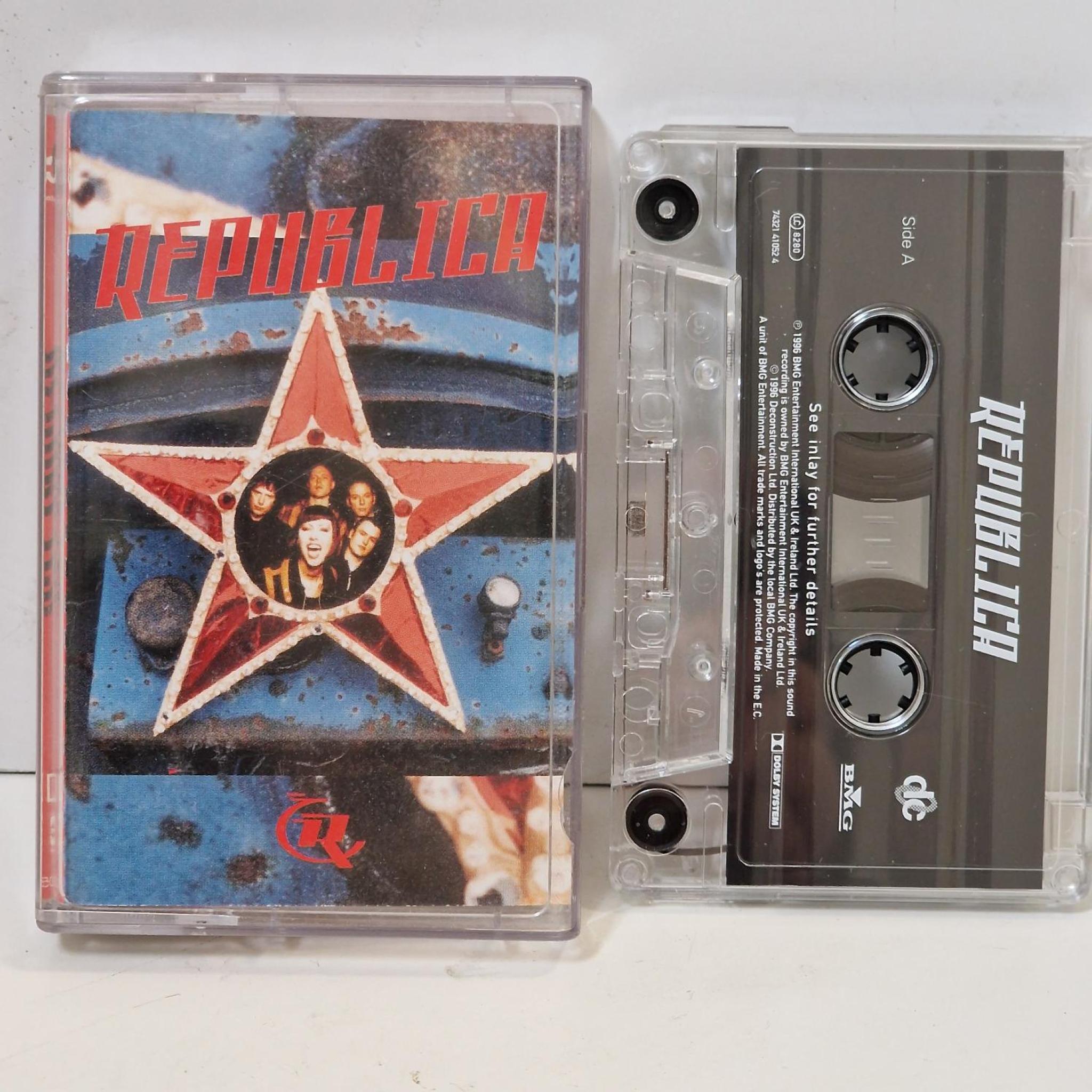 REPUBLICA, Republica, 74321410524, CASSETTE. MADE IN EUROPE IN 1996 ON ...
