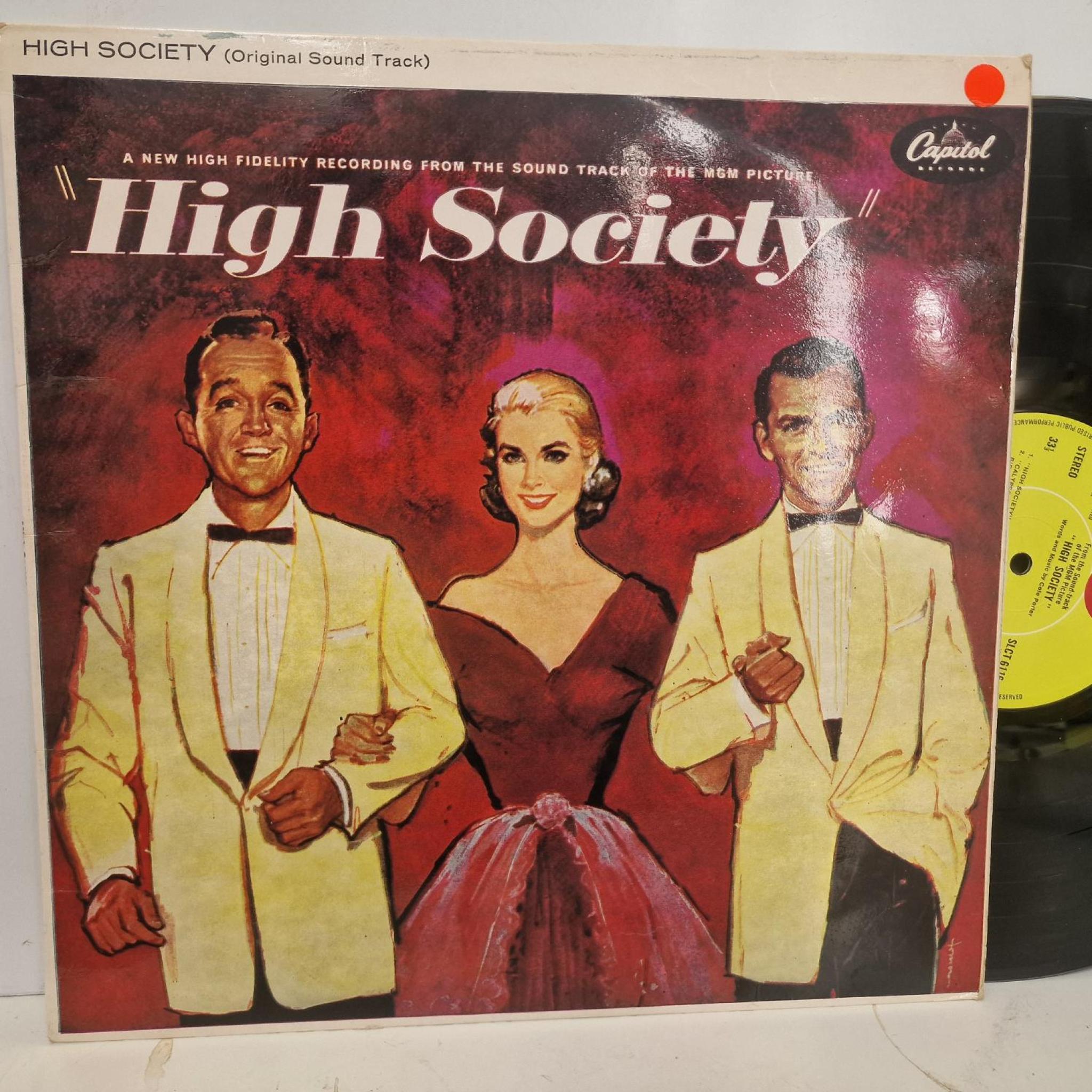 VARIOUS High Society (Motion Picture Soundtrack) SLCT 6116 12” LP