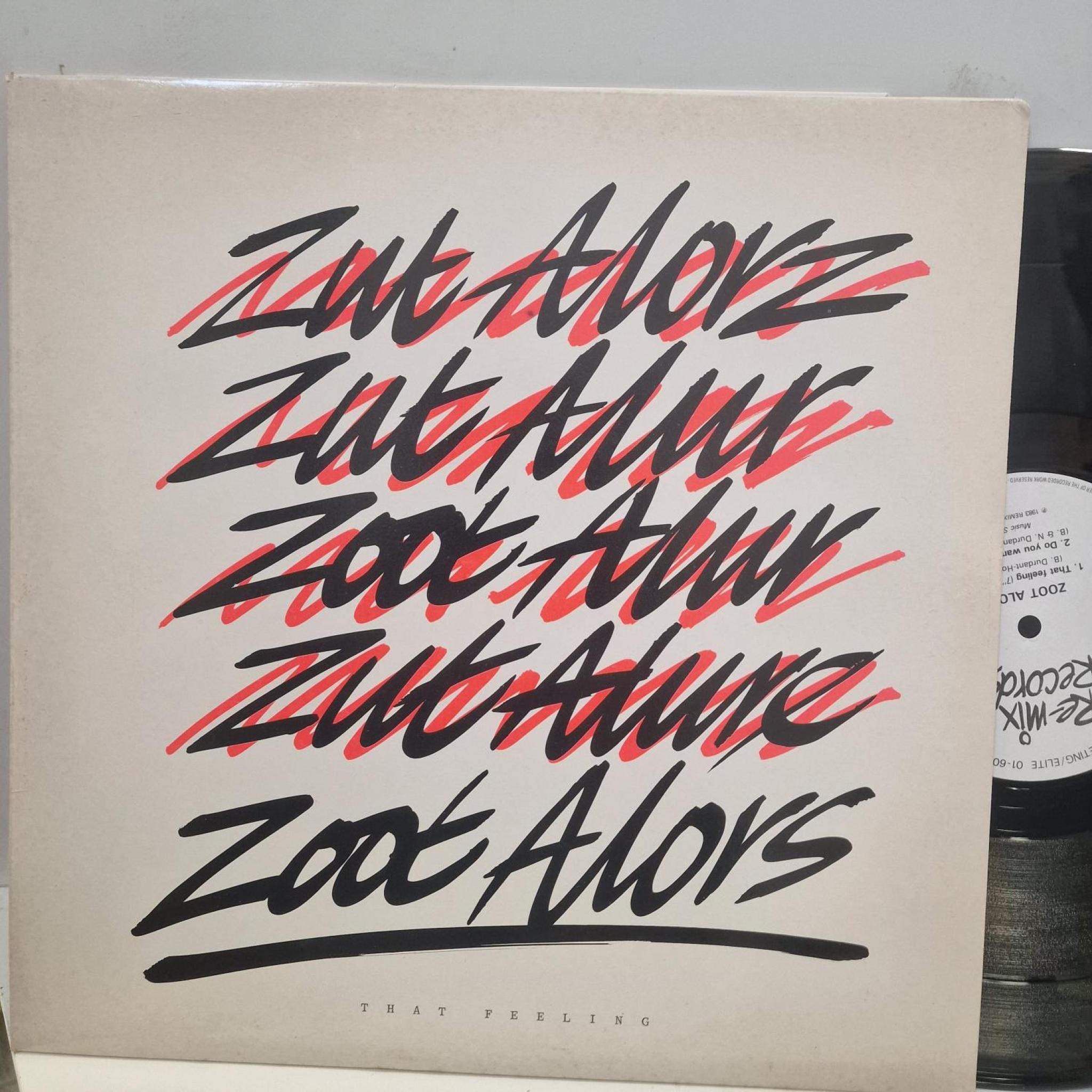 ZOOT ALORS That Feeling ZOOT 1 12” SINGLE